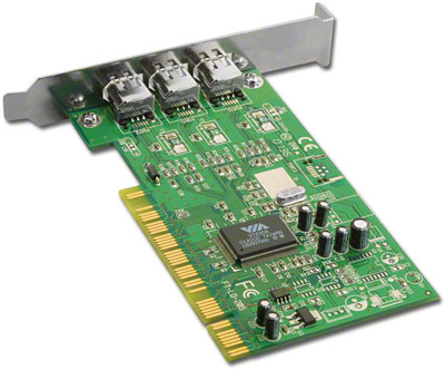 Pan Pacific | Product Detail | PCI IEEE 1394 Card
