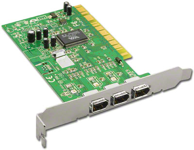 Pan Pacific | Product Detail | PCI IEEE 1394 Card