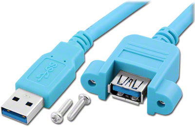 Pan Pacific | Product Detail | USB 3.0 A Male to A Female Cable, 3 ft.